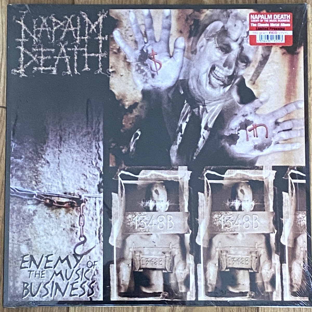 Napalm Death ‎– Enemy Of The Music Business (Vinyl) - Iron Man Records